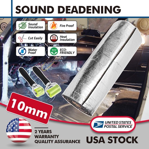 Car Engine Noise Insulation Heat Shield Insulation Mat Sound Deadener ...