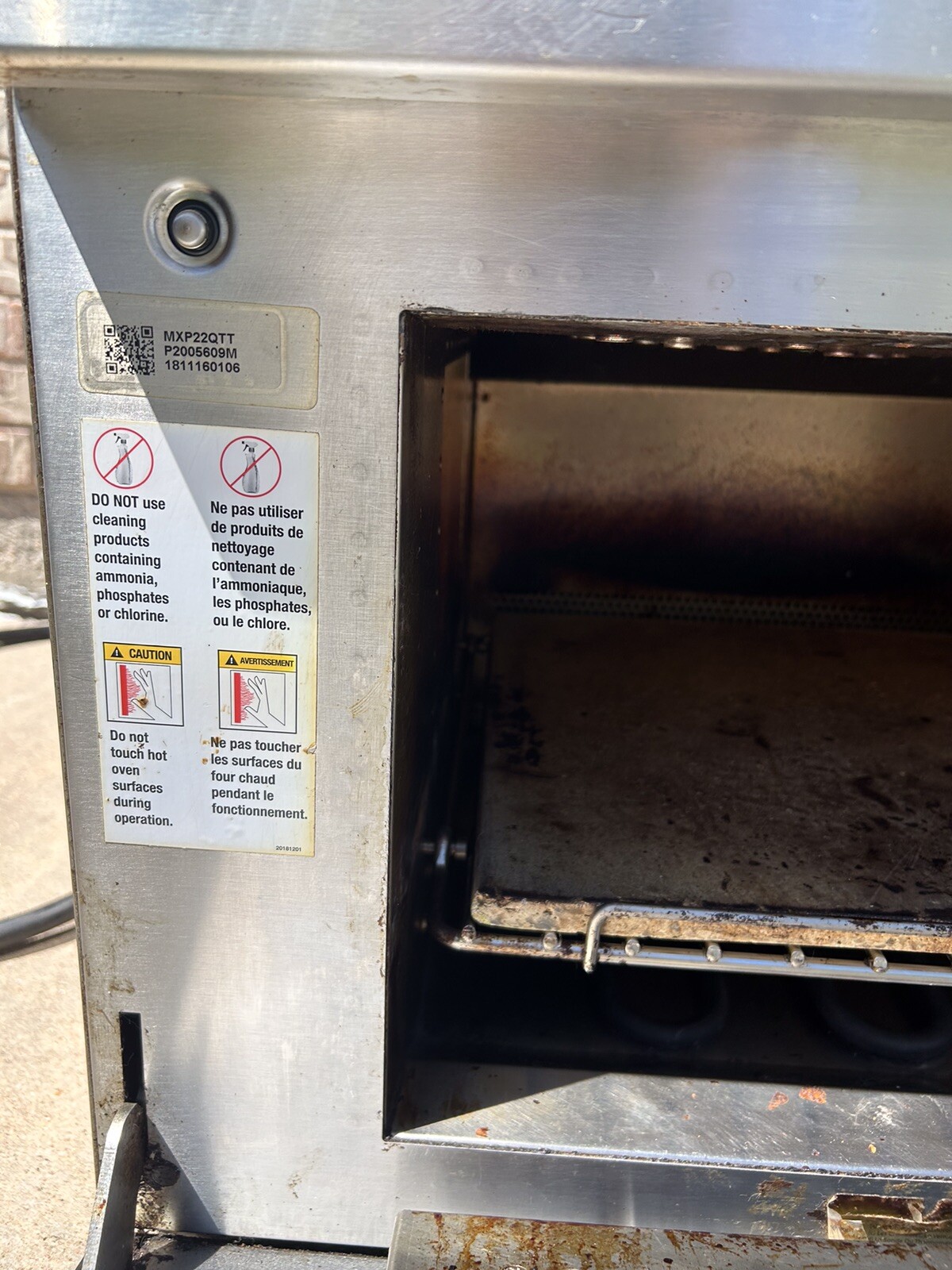 Amana Menumaster High Speed Convection Commercial Oven AX/MXP22QT ...