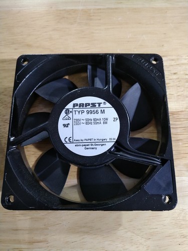 Papst 9956 Lüfter 230 V , 50 / 60 Hz , 80 / 70 mA , 10 / 8 W | eBay