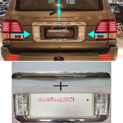 2x For Lexus LX470 2003-07 Rear License Plate w/LED Backup Lamp ...