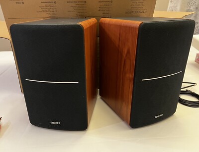 Edifier R1280DBs Bluetooth Bookshelf Speaker - Wood (Pair) w/ Remote ...