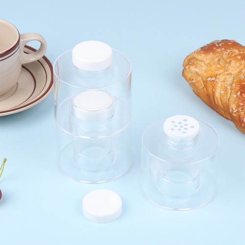 Stackable Spice Jars Tower Space Saving Kitchen Spice Can With Lids ...