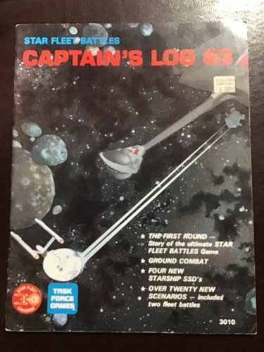 Captain's Log #3 (Star Fleet Battles) Task Force Games 3010 | eBay