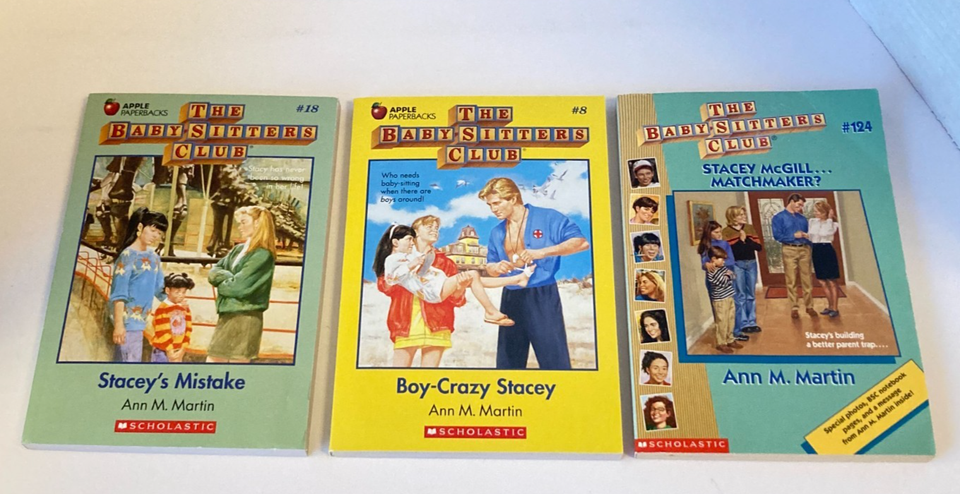 Babysitters Club Stacey Book Lot (5) Vintage and 2021 Reprints LIKE NEW ...