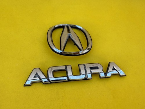 94 95 96 97 98 99 00 01 ACURA INTEGRA REAR CHRORME EMBLEM LOGO BADGE ...