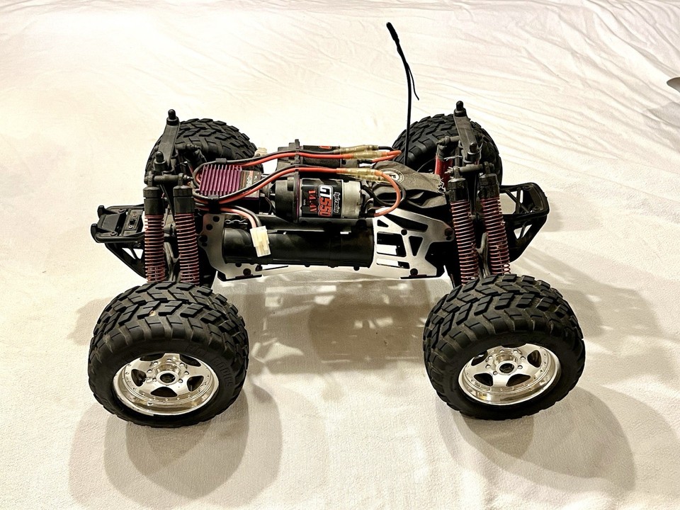 HPI e-Savage Baja TT Battery Powered RC Car w/ Controller 1:10 Scale | eBay