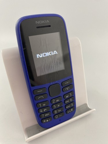 Nokia 105 2019 Dark Blue Dual SIM 4MB 1.77" Mobile Button Phone Fault # ...