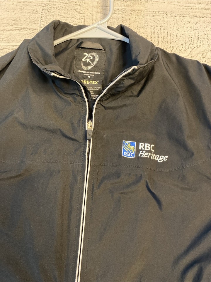 Gore-Tex RBC Heritage PGA Tour Jacket Size M Hilton Head Island Sea ...