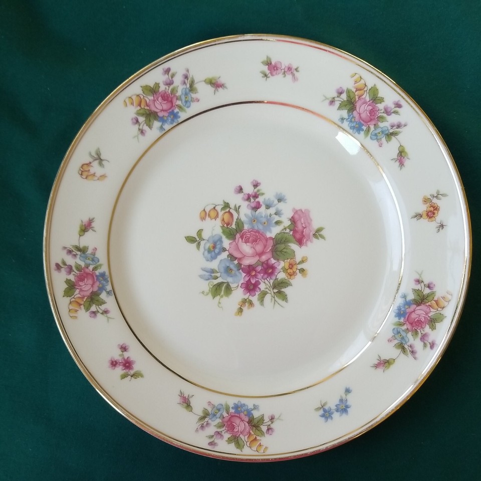 Set/2 Vintage PT TIRSCHENREUTH Bavaria Germany PASCO 7.5" Dessert ...