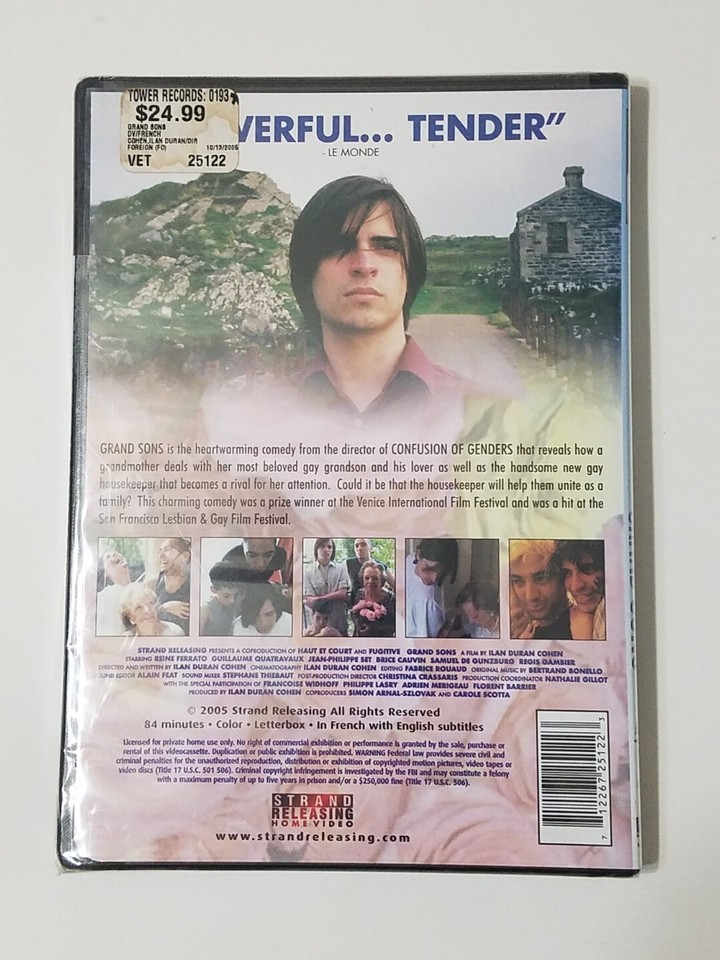 Grand Sons DVD NTSC (2005) -- NEW! SEALED!! 712267251223| eBay