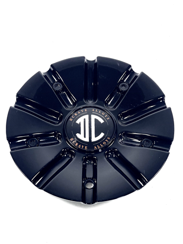 2 Crave Wheels Gloss Black Wheel Rim Center Cap # 22-10205-3-cap (1 CAP ...