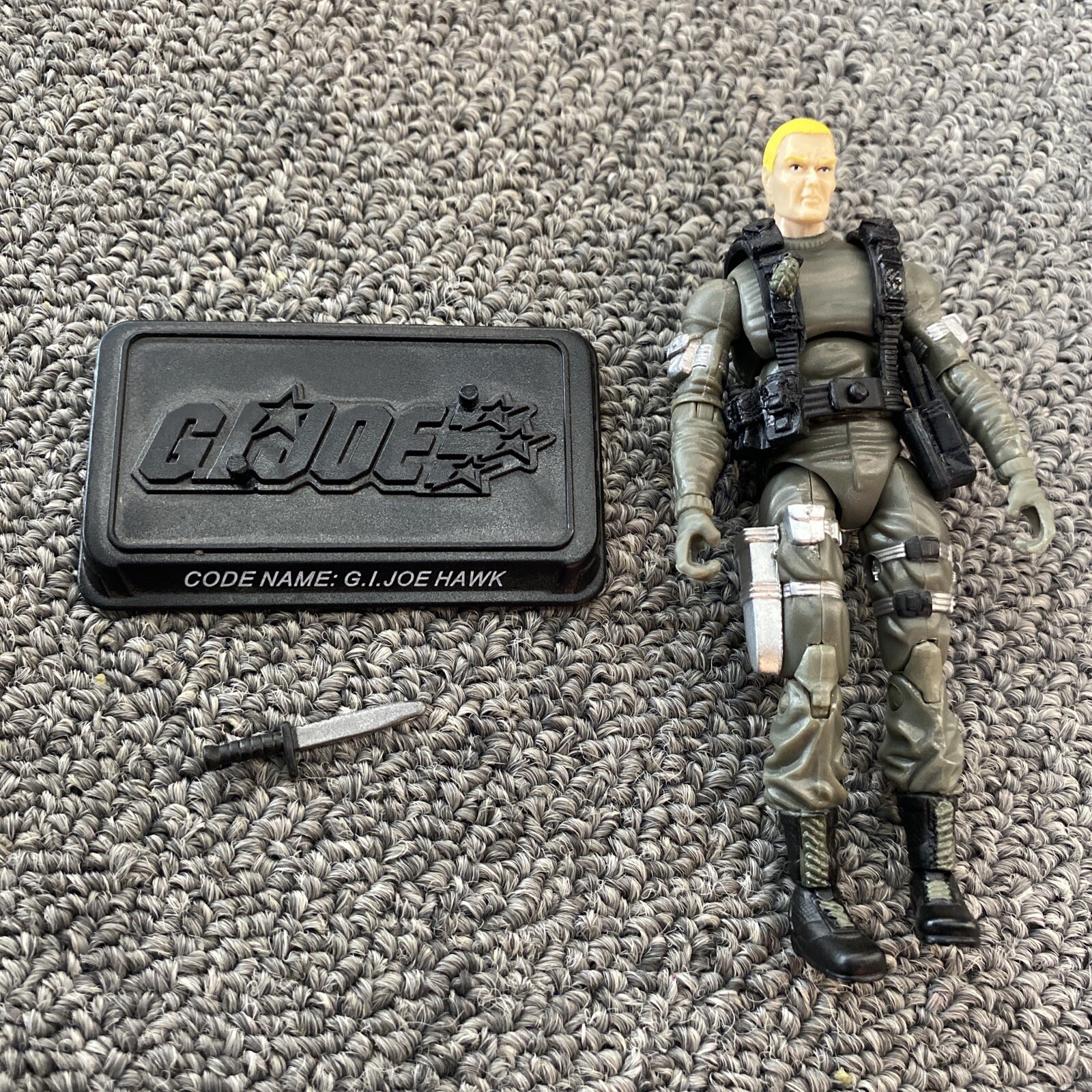 G.I. Joe Hawk v1 25th Anniversary 2008 Hasbro Action Figure Comic Pack ...