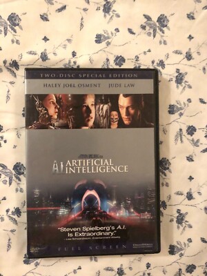 A.I. Artificial Intelligence (DVD, 2002, 2-Disc Set, Special Edition) 667068988529| eBay
