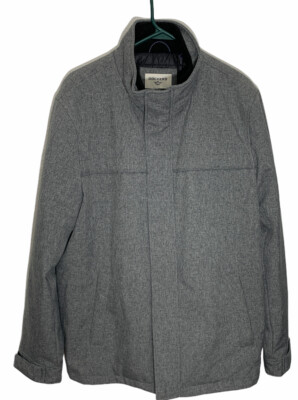 DOCKERS Mens Soft Shell Jacket Coat Size Large Grey | eBay