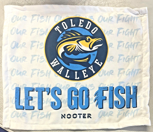 Toledo Walleye ECHL Hockey Opening Weekend LED Light Up Rally Towel 24 ...