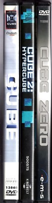 Cube, Cube 2: Hypercube & Cube Zero | FSK 18 | 3-DVDs | DVD | eBay