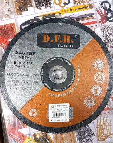 X Disque Pour Meuleuse Angulaire Flex Taille Fer Acier 9" 230Mm Dfh | eBay
