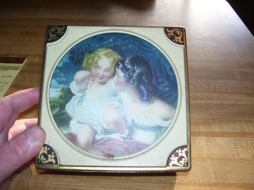 Vintage Victorian Style Girls Sir Lawrence Tin Candy Box | eBay