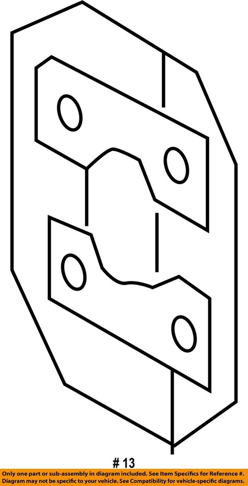 GM OEM 19-23 Acadia Fender Structural Components Rails-Front Rail End ...