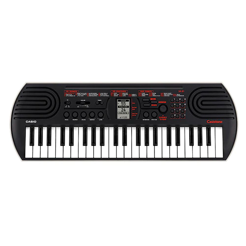 Casio Casiotone SA81 44-Key Musical Portable Mini Electric Keyboard ...