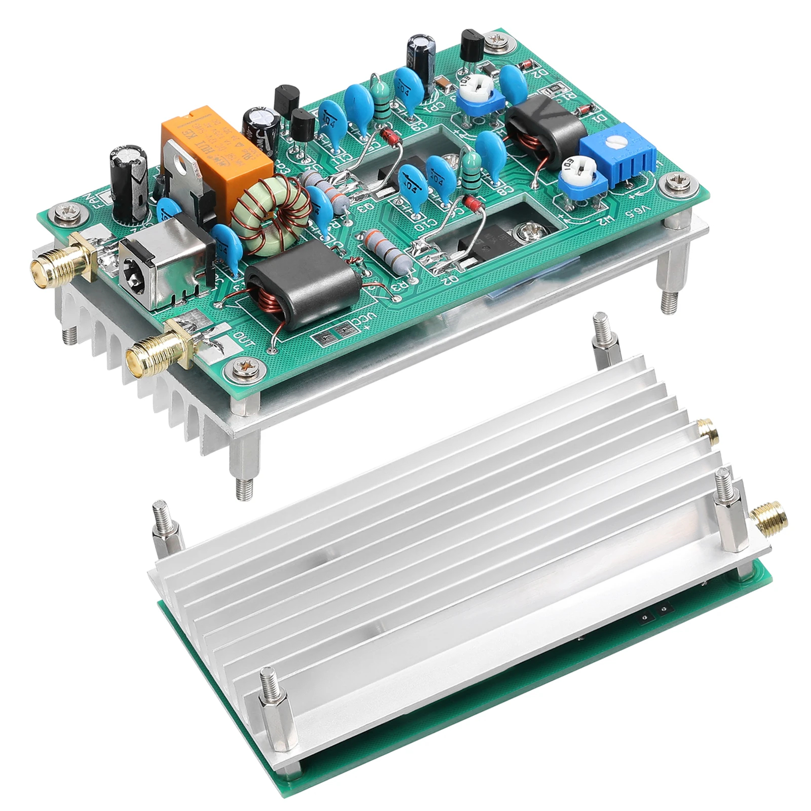 3-28MHz Shortwave Power Amplifier Board 30W CW SSB Linear Amp Finished ...