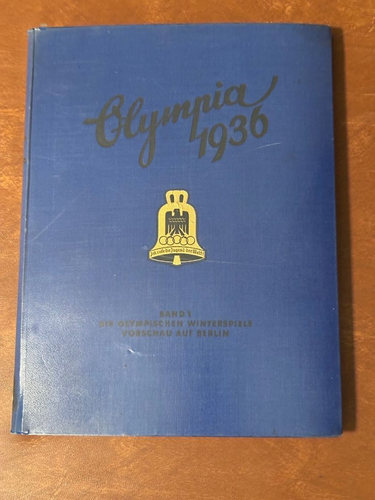 1936 Summer Olympics Berlin Germany Hitler Era Pre WWII w Photos Book 1 ...
