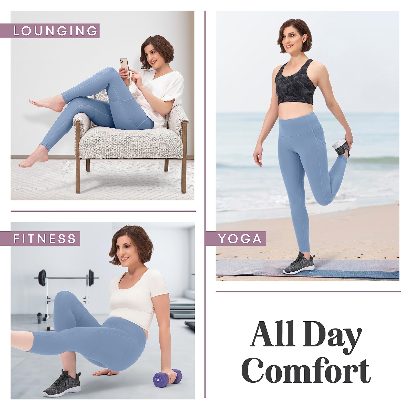 Rocky High Waisted Size Medium Yoga Leggings Workout Activewear ...