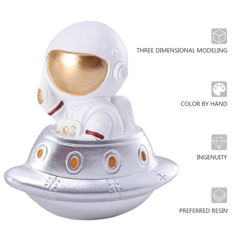 Astronaut Switch Sticker Natural Resin Cute Decorative Socket Decal ...