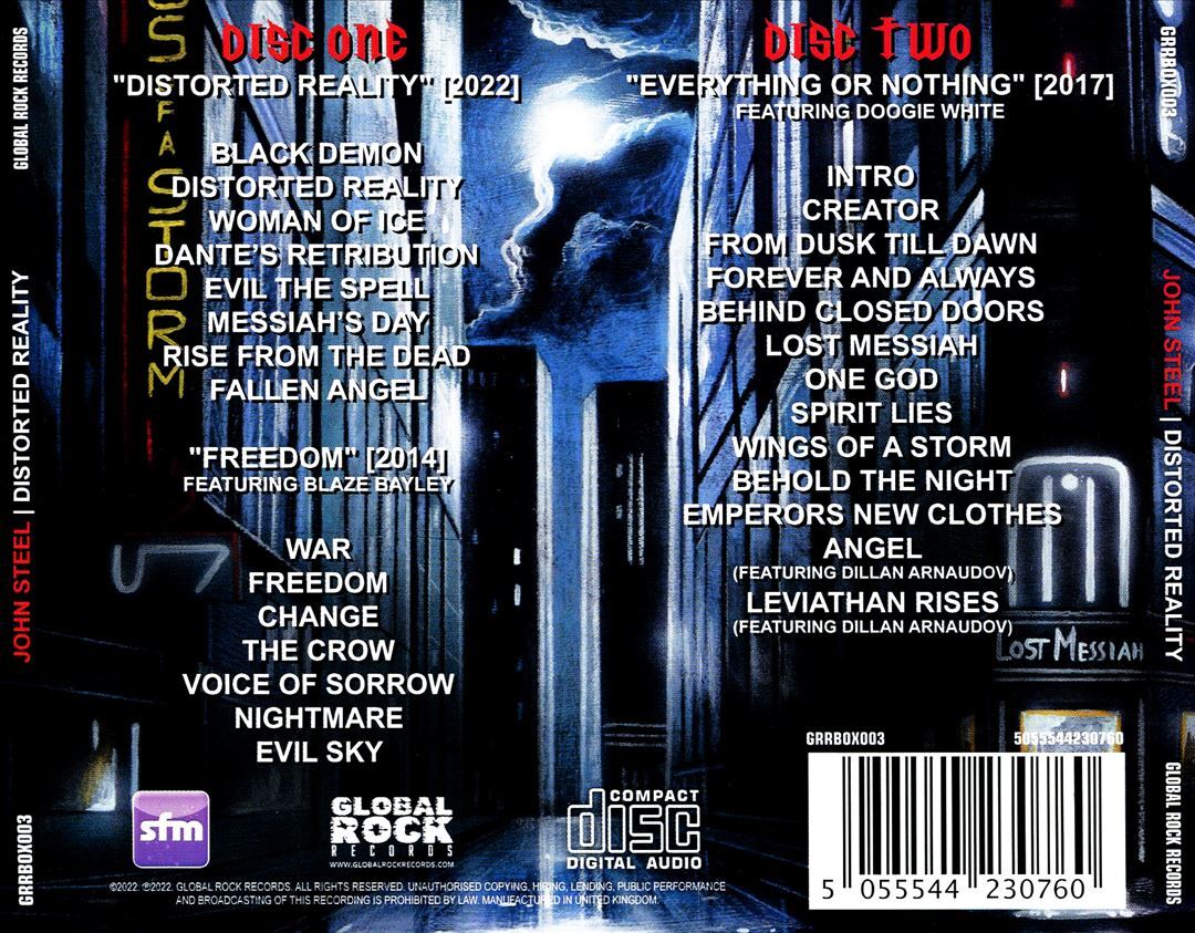 Distorted Reality by Steel, John (CD, 2022) for sale online | eBay