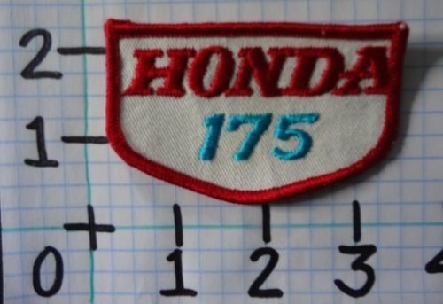 Vintage NOS Honda 175 Motorcycle Patch From the 70's 004 757 | eBay