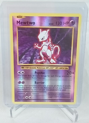 Mewtwo 51/108 Rare Reverse Holo Pokémon Card 2016 | eBay