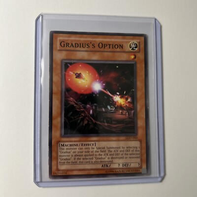 Gradius's Option LOD-060 Common Unlimited YuGiOh Card LP-NM | eBay