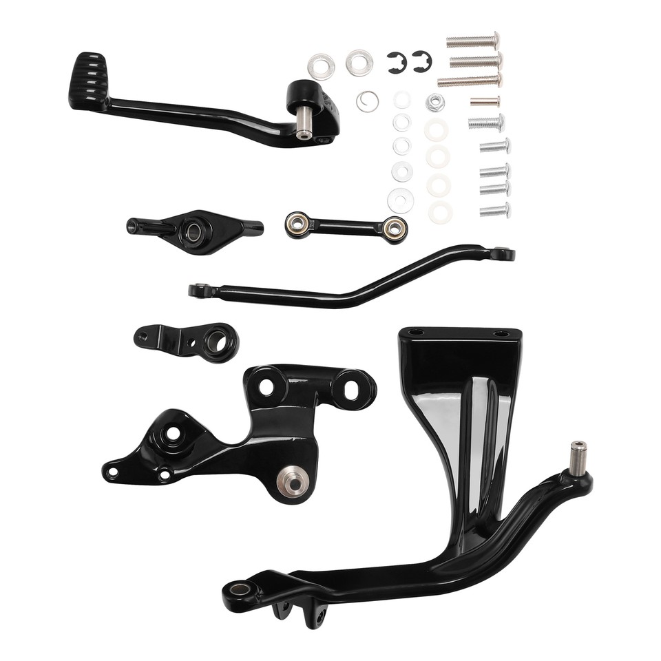 2018-2024 Harley Fat Bob Sport Glide FXDRS Black Mid Controls Brake ...