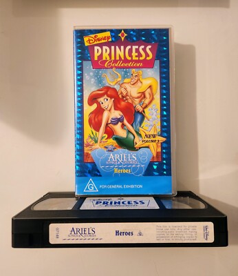 DISNEY PRINCESS COLLECTION - ARIEL'S SONGS & STORIES - Heroes VHS | eBay