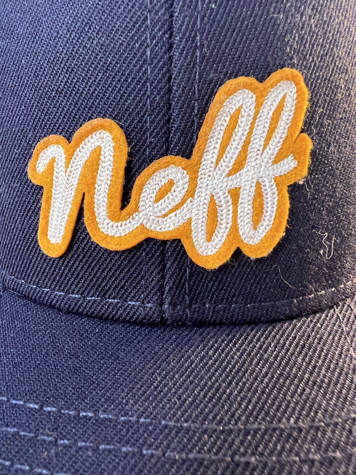 Neff Skate Company Navy Blue Mens Adjustable Snapback Hat | eBay