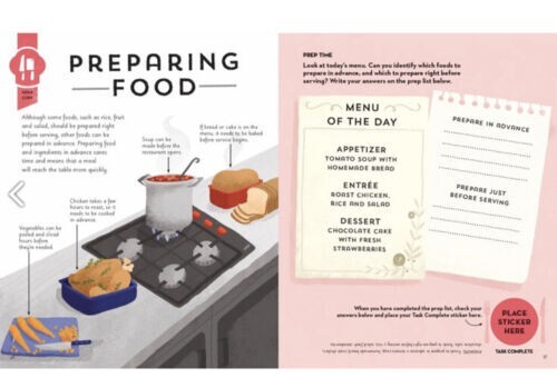 Chef Academy by Usborne Books ~ GREAT BOOK FOR YOUR YOUNG CHEF ~ Brand ...