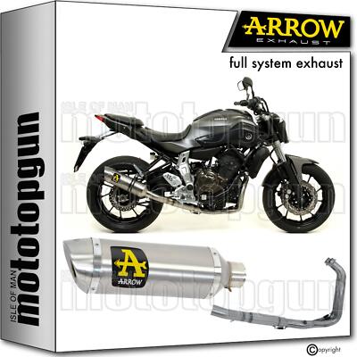 ARROW FULL SYSTEM EXHAUST HIGH RC THUNDER ALUMINIUM YAMAHA MT07 MT-07 ...