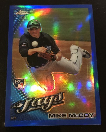 2010 Topps Chrome - Mike McCoy #206 Blue Refractor /199 (RC) for sale ...