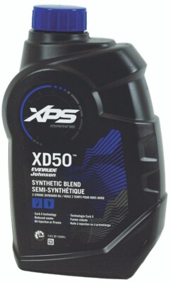 Johnson Evinrude 0779717 XD50 2-Cycle Outboard Oil XPS 1 Quart ...