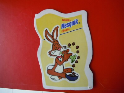 ANCIEN MAGNET NESQUIK LAPIN QUICKY JOUEUR DE FLUTE 1990 | eBay