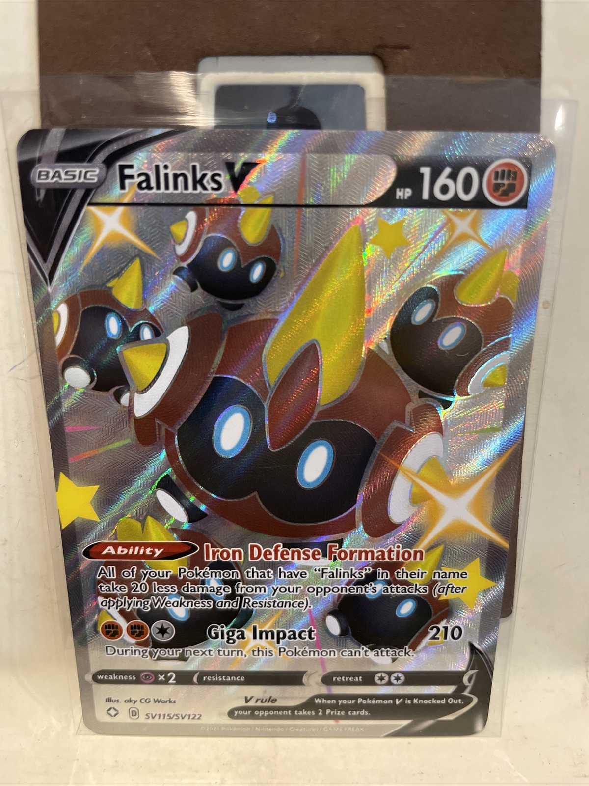 Falinks V Ultra Rare - SV115/SV122 Shining Fates - Shiny Vault ...
