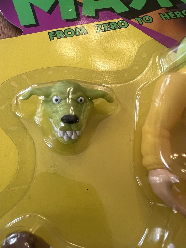 New Sealed Stanley & Milo Heads Up The Mask Kenner 1995 Figure flip ...