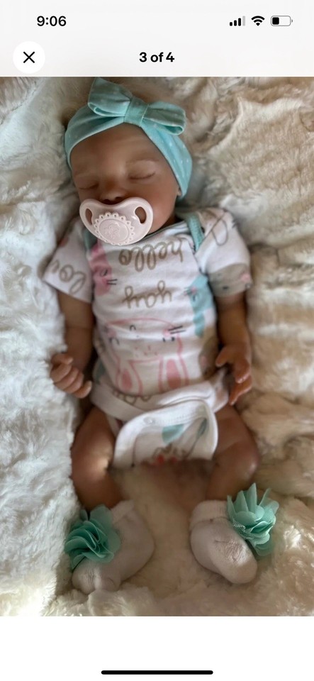 Reborn Doll Bountiful Baby Dominic Asleep Real Born 19 inch baby | eBay