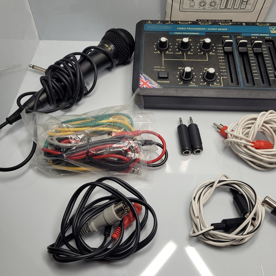 Retro Video Tech Designs VEC1030 Video Processor/Audio Mixer + Mic ...