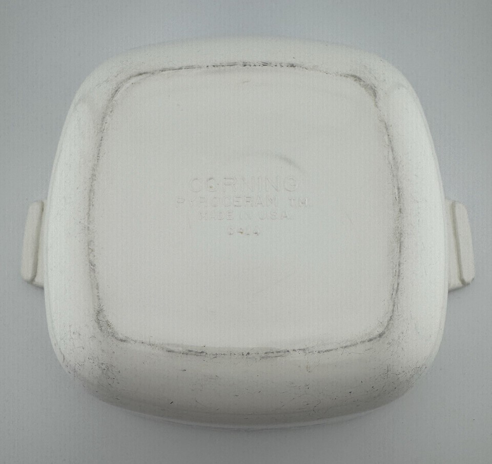 Vintage Corning Ware Pyroceram Blue Cornflower Casserole Dish with Lid ...