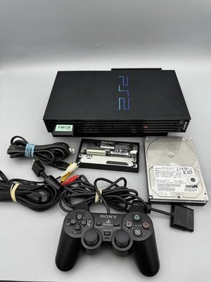 Sony PlayStation 2 PS2 Fat 30001 w 500G HDD 60+ Games READ | eBay