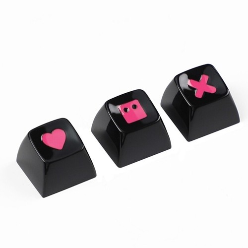 1PC Keycap Keyboard Accessories Aluminium Keycap Heart TV X Design for ...