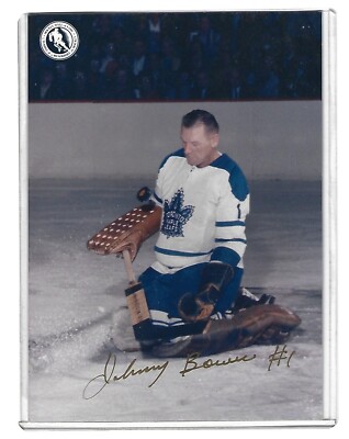 JOHNNY BOWER HOF AUTOGRAPHED HOF 5 X 7 PHOTO !!! | eBay
