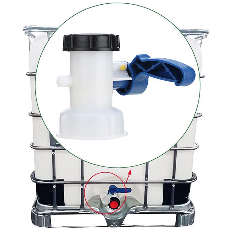 IBC Water Stillage Tank Replacement Tap Outlet 75mm Control Valve ...