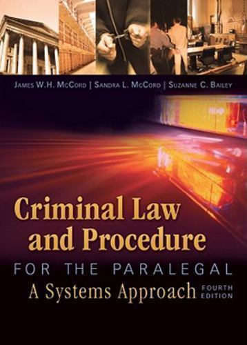 Mindtap Course List Ser.: Criminal Law and Procedure for the Paralegal ...